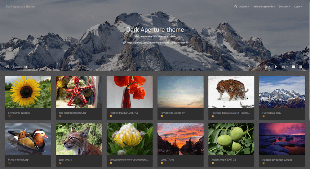 GitHub - andyjohnson0/dark-aperture-theme: A mobile-ready and feature ...