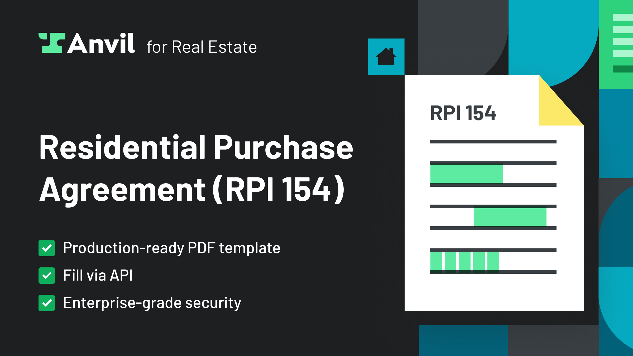 Residential Purchase Agreement (RPI 154)