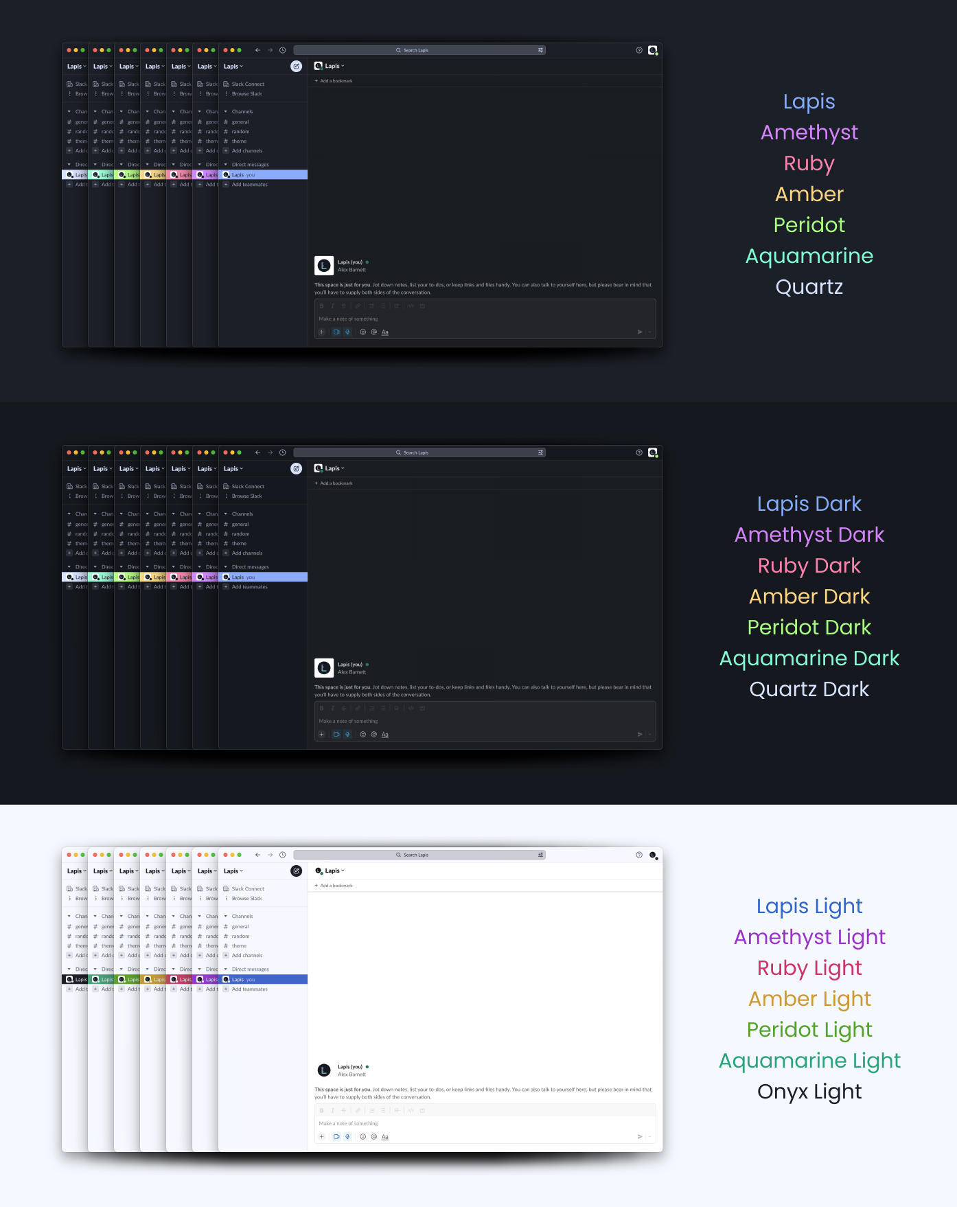 GitHub - aslbarnett/lapis-theme-slack: A dark blue theme for Slack.