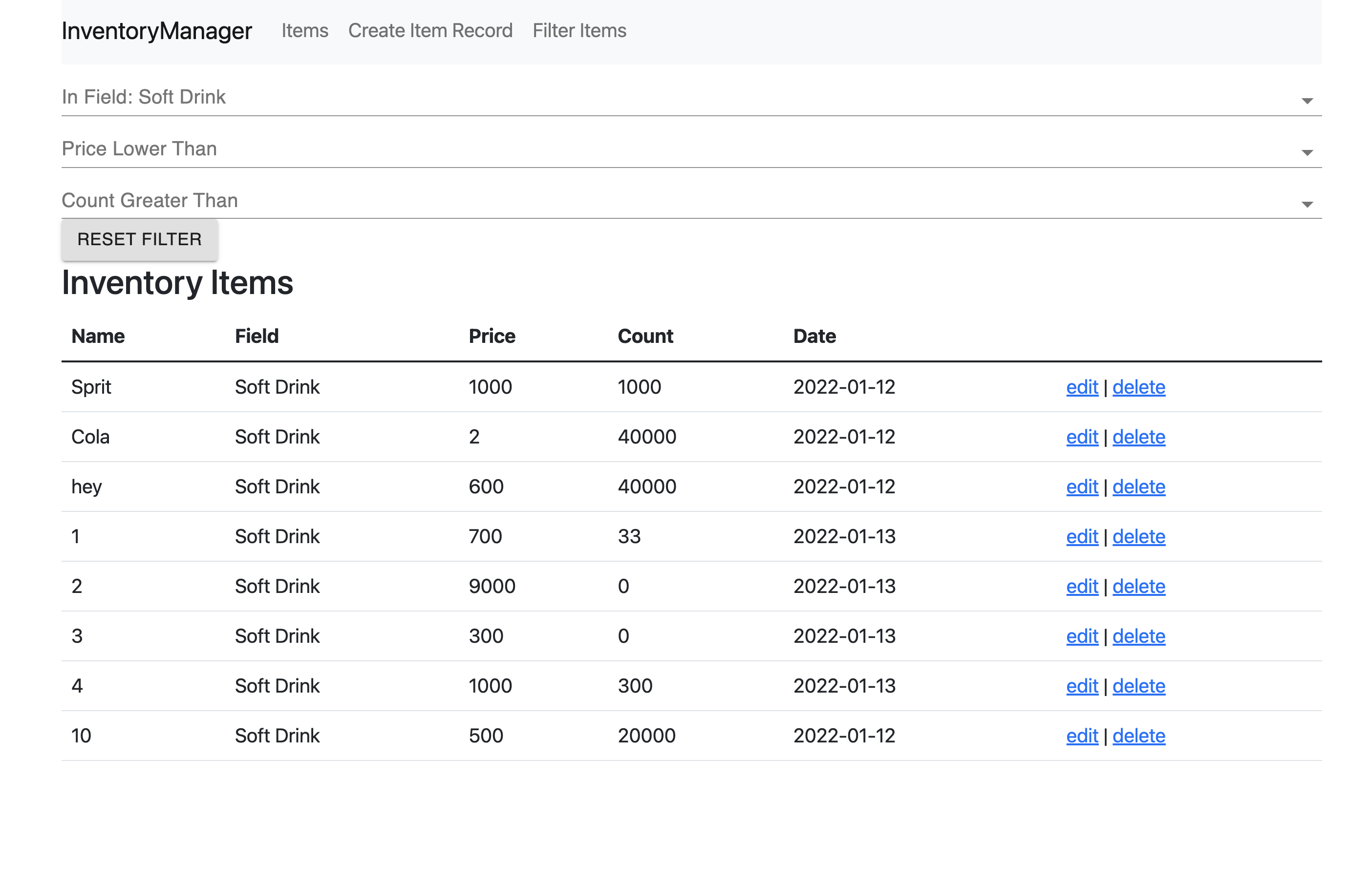 GitHub - astridLi0402/InventoryManager
