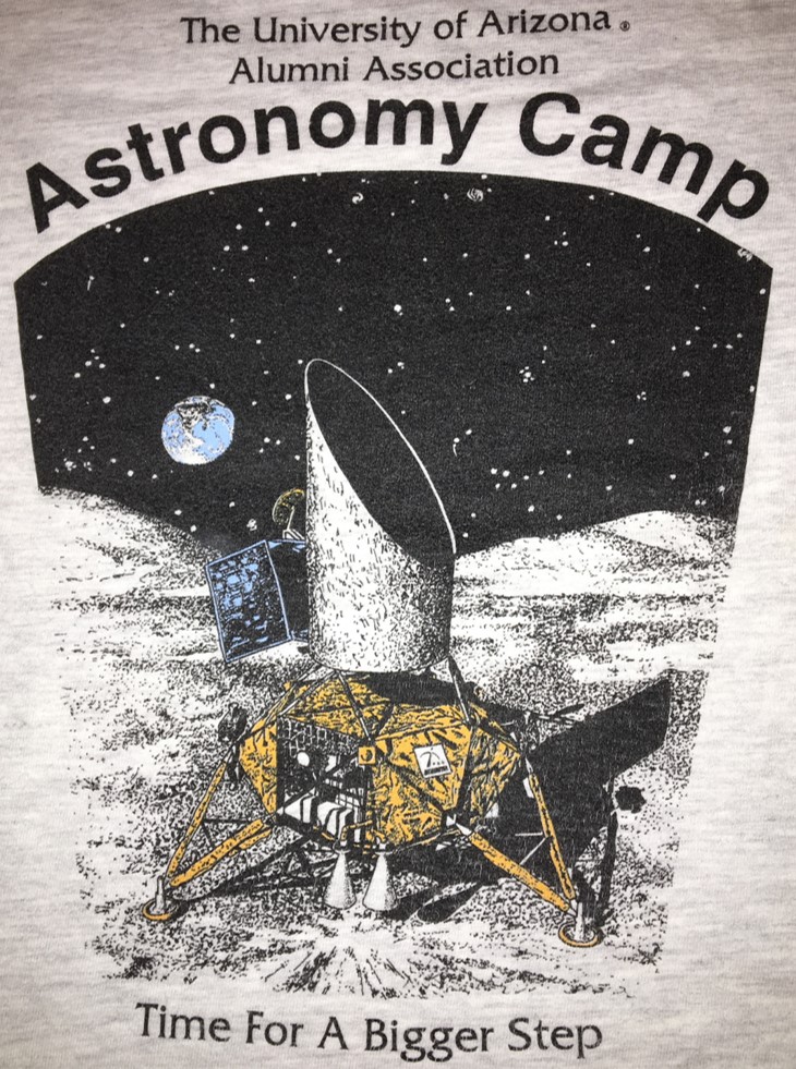 Astronomy Camp's Annual T-shirts
