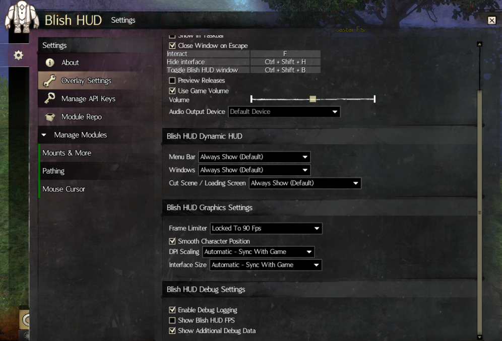Mounts & More Module | Blish HUD