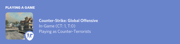 GitHub - borisgrigorov/CSGO-Discord-rich-presence: Show current game ...