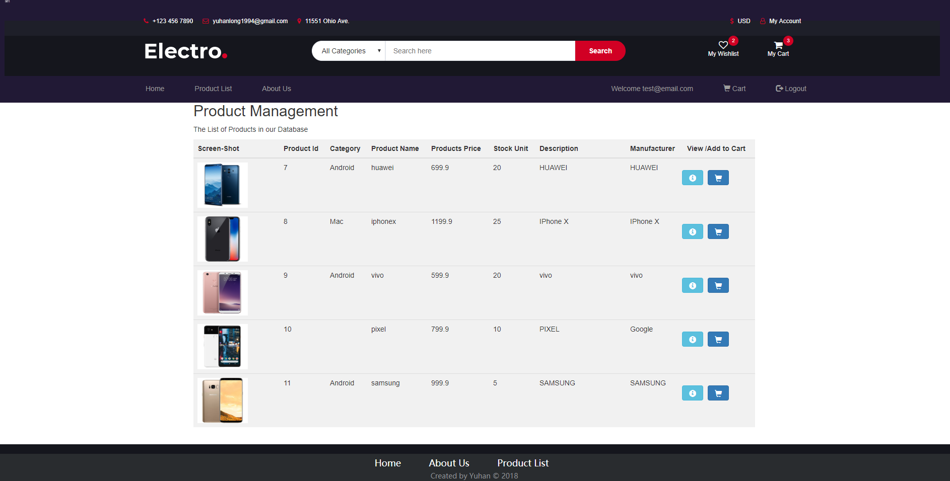 GitHub - brisingr2012/OnlineShop: An online shopping web app