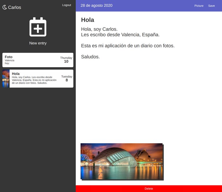 GitHub - cesantaniello/real-journal-app: Journal App: Aplicación web de ...