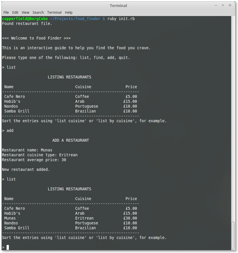 GitHub - charlesdebarros/Food-Finder: A basic restaurant/food finder ...