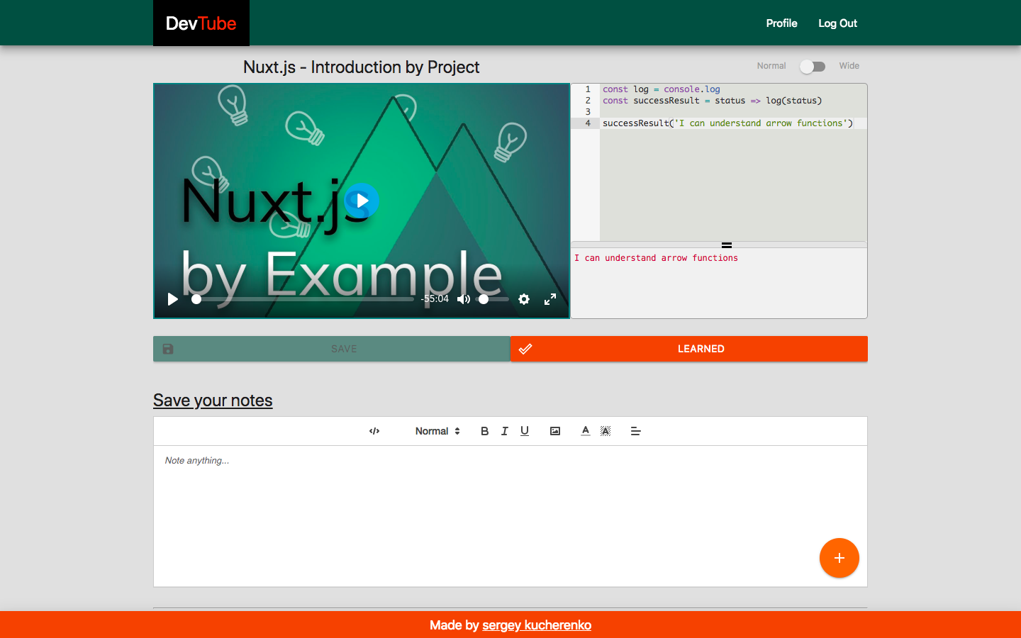 GitHub - serhii-kucherenko/vue-nuxt-dev-tube