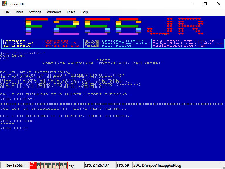 GitHub - clandrew/bcgsb: Samples from "BASIC Computer Games" adapted to ...