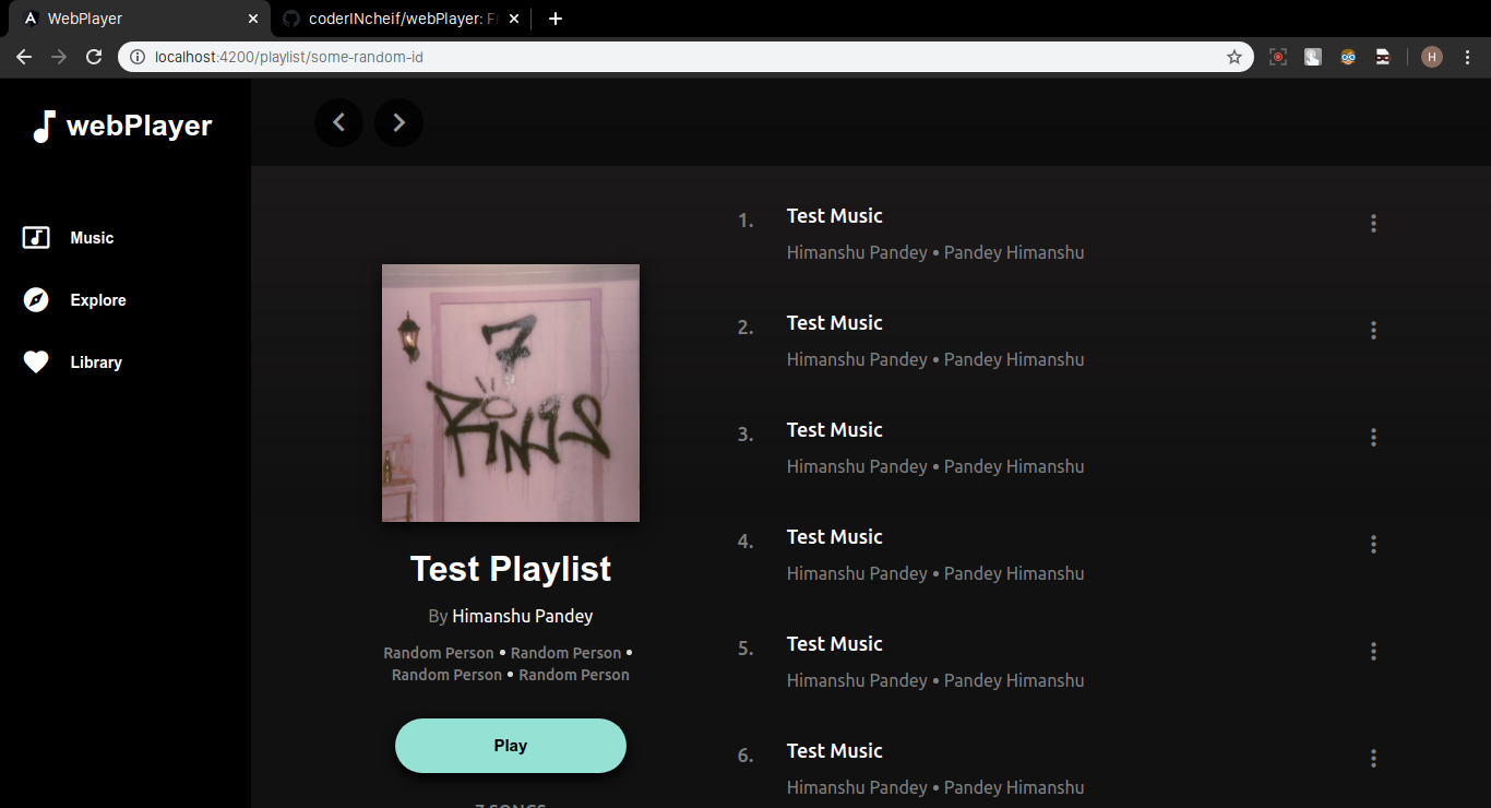 GitHub - he-mans/webPlayer: A spotify like music streaming web app ...