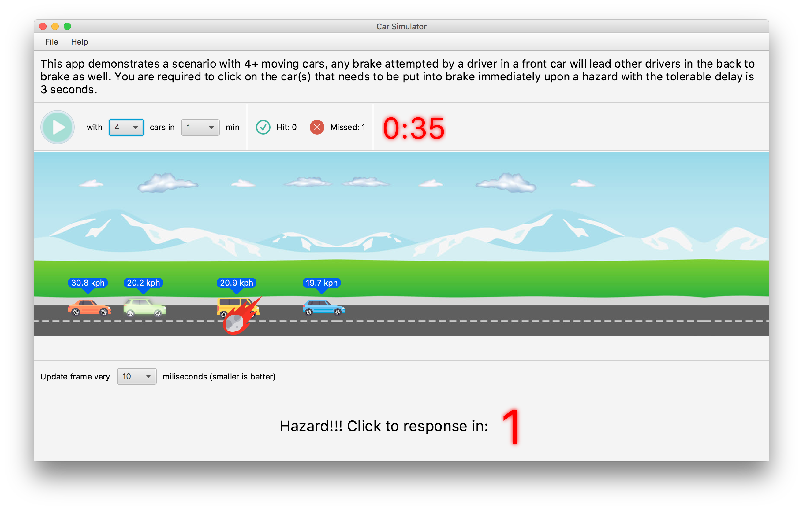 GitHub - conqtc/CarSimulator: A car simulator using JavaFX UI and ...