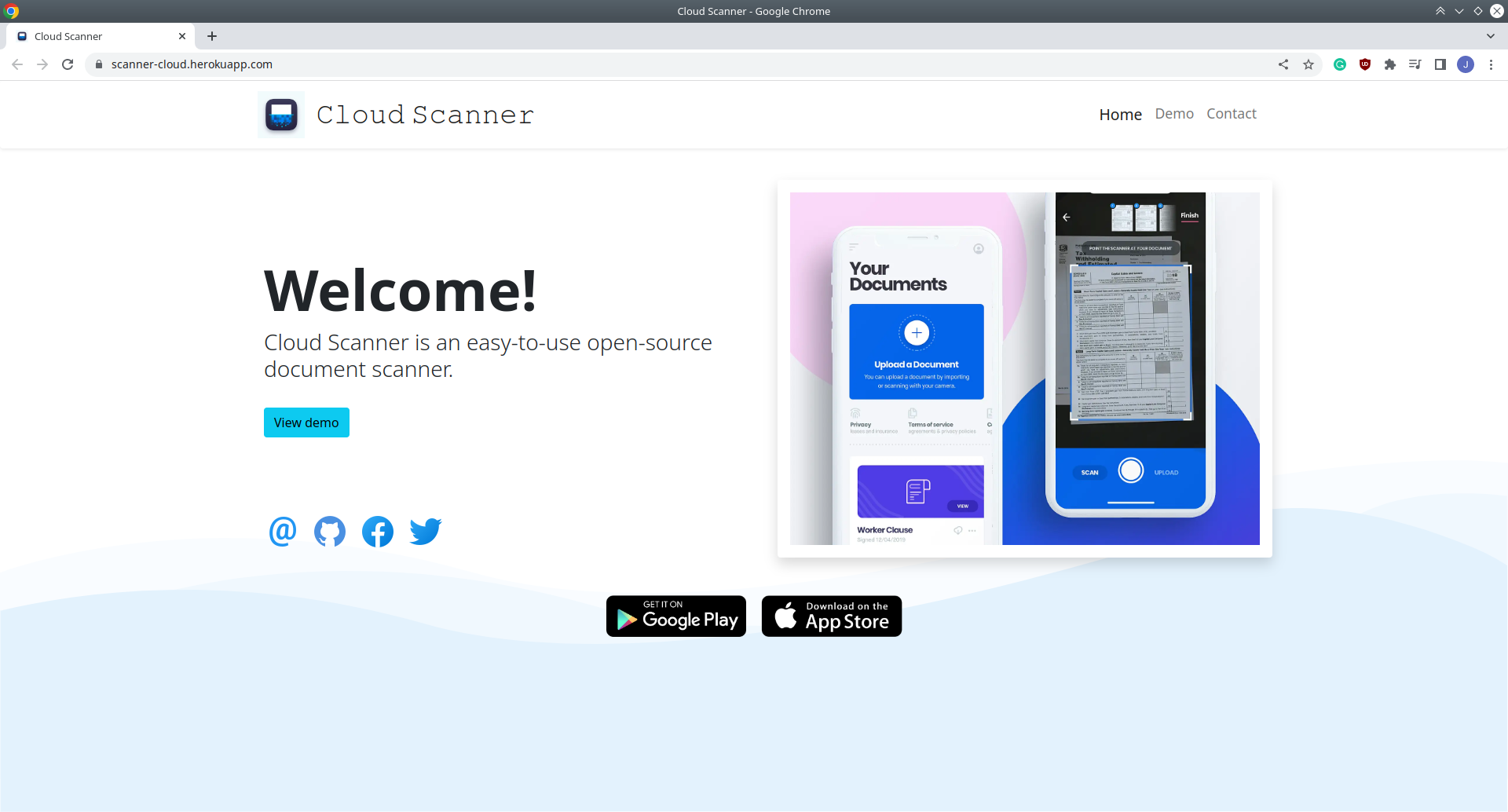 GitHub - prosenjitjoy/CloudScanner: Online Document Scanner