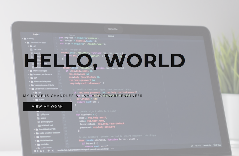 GitHub - ctlong12/PortfolioWebsite: Portfolio website and blog ...