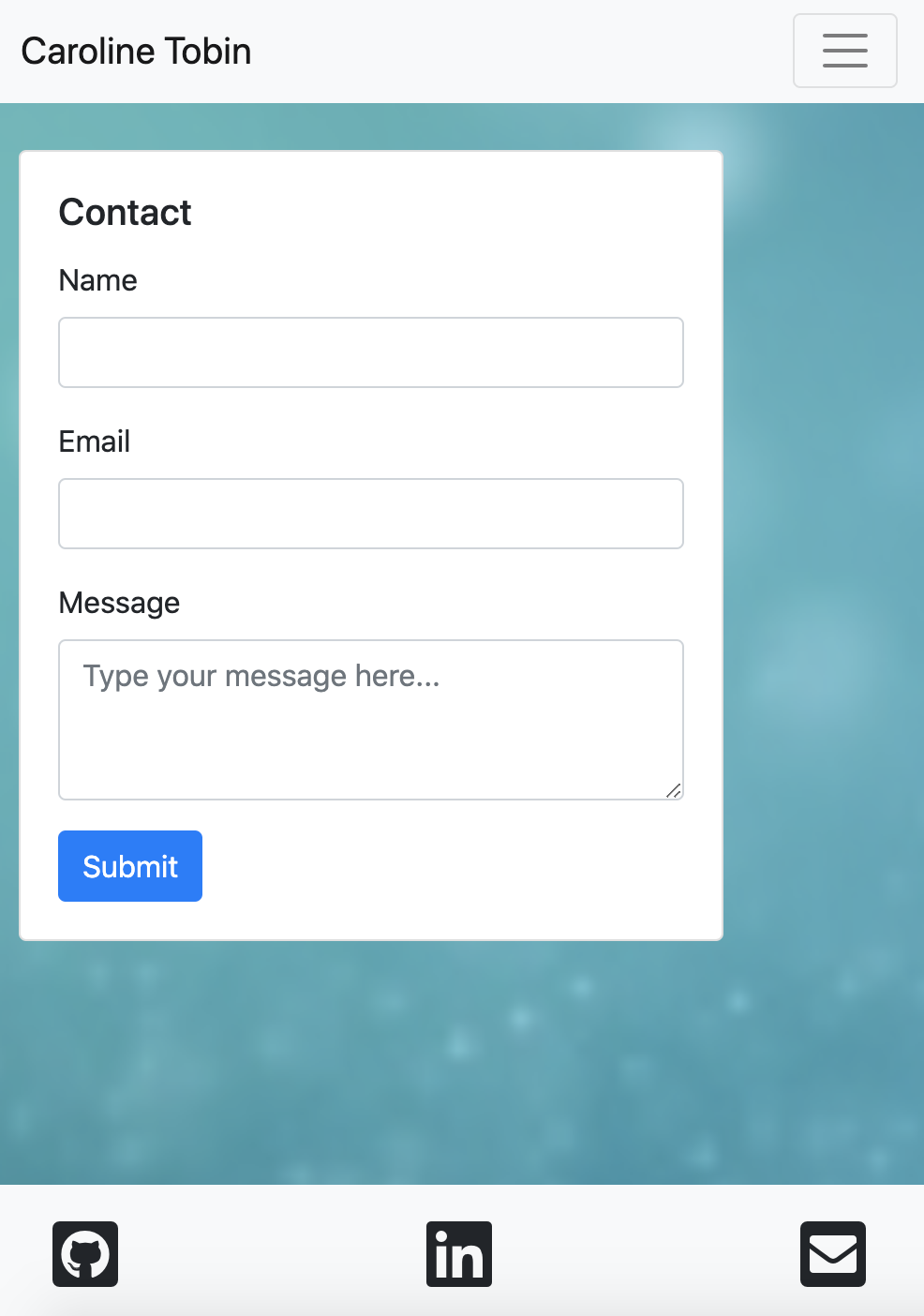 GitHub - ctobin25/portfolio