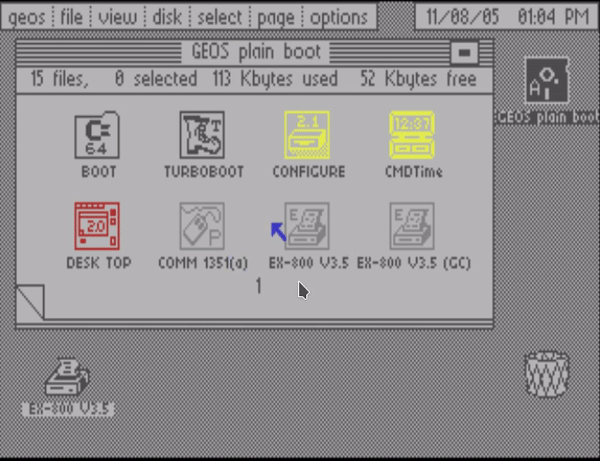 Vice and GEOS withe mouse - Commodore 64 - Lemon64 - Commodore 64