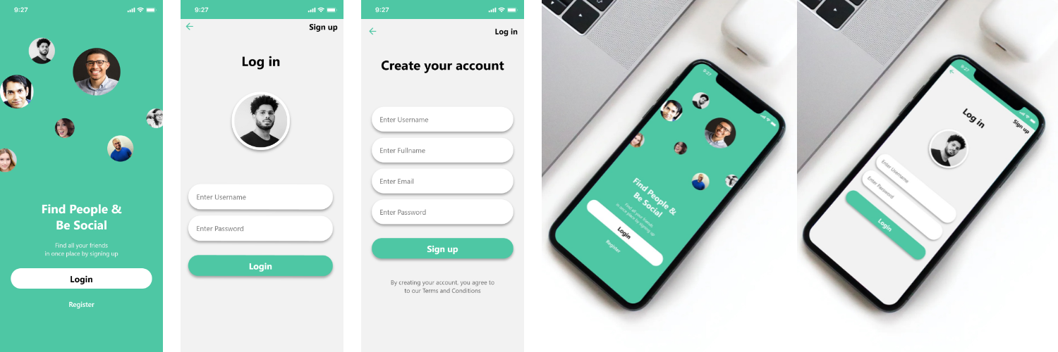 GitHub - david-asamoah/React-Native-Login-Register-Screens: Simple ...