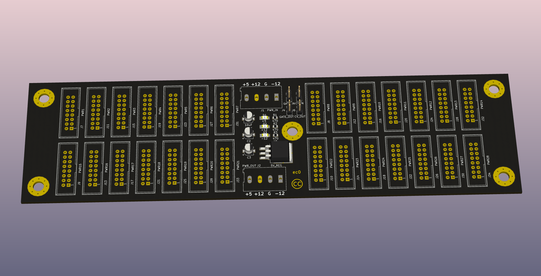 GitHub - digitalrane/uruz-busboard: OSHW Eurorack Bus Board