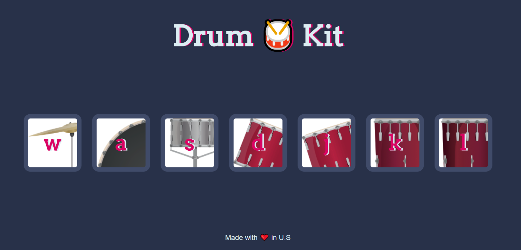 GitHub - dipisha03/drum-kit