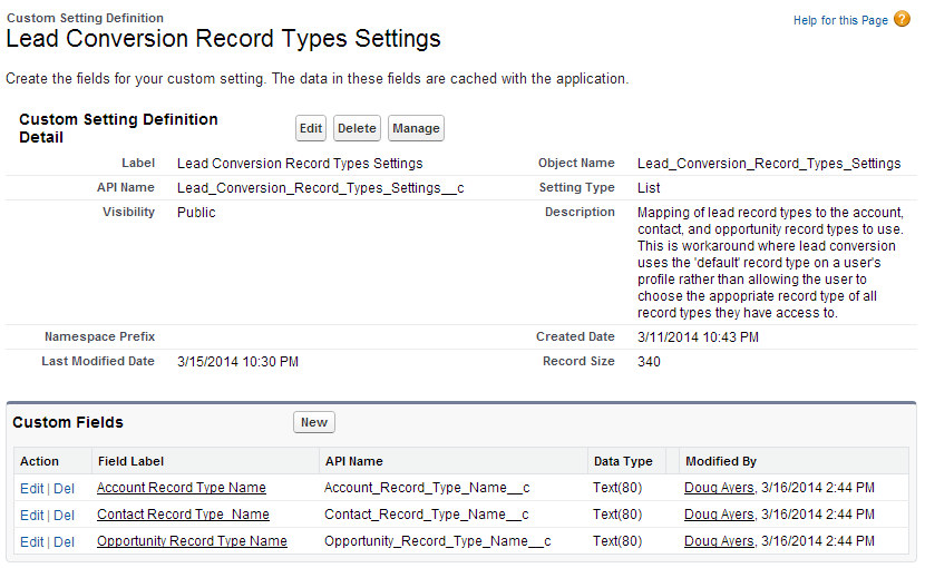 Sfdc Lead Conversion Record Types