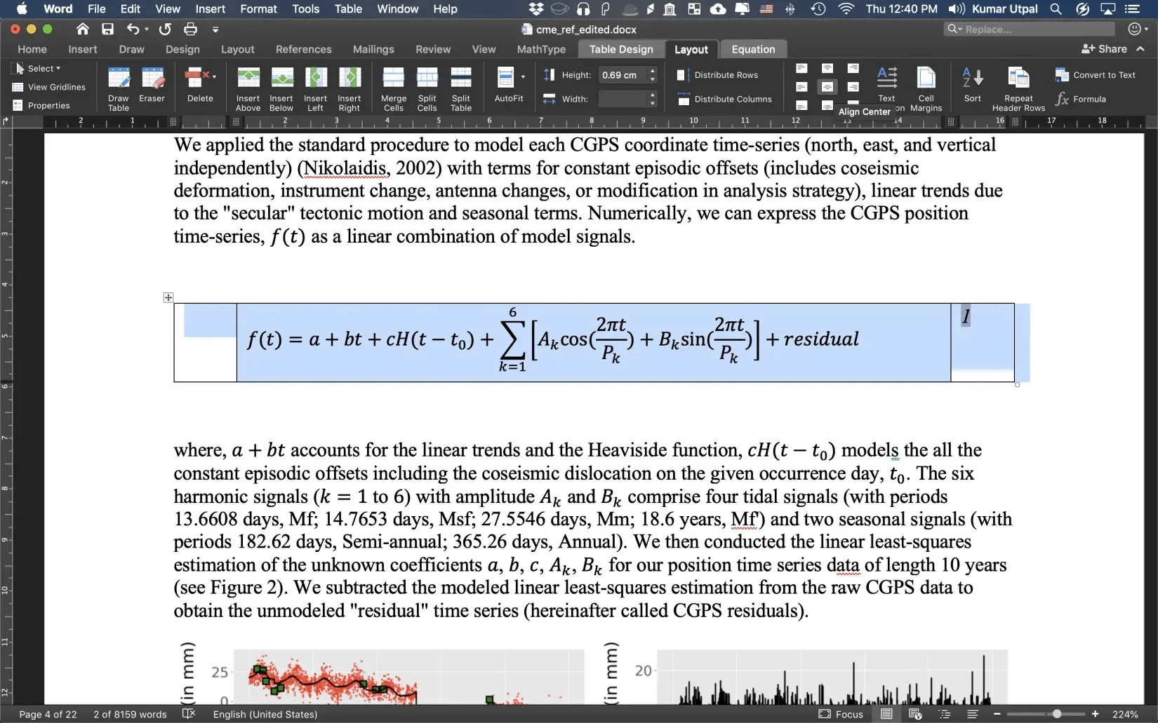 How To Insert Equation Numbering In MS Word Earth Inversion