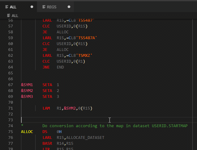 HLASM Language Support - Visual Studio Marketplace