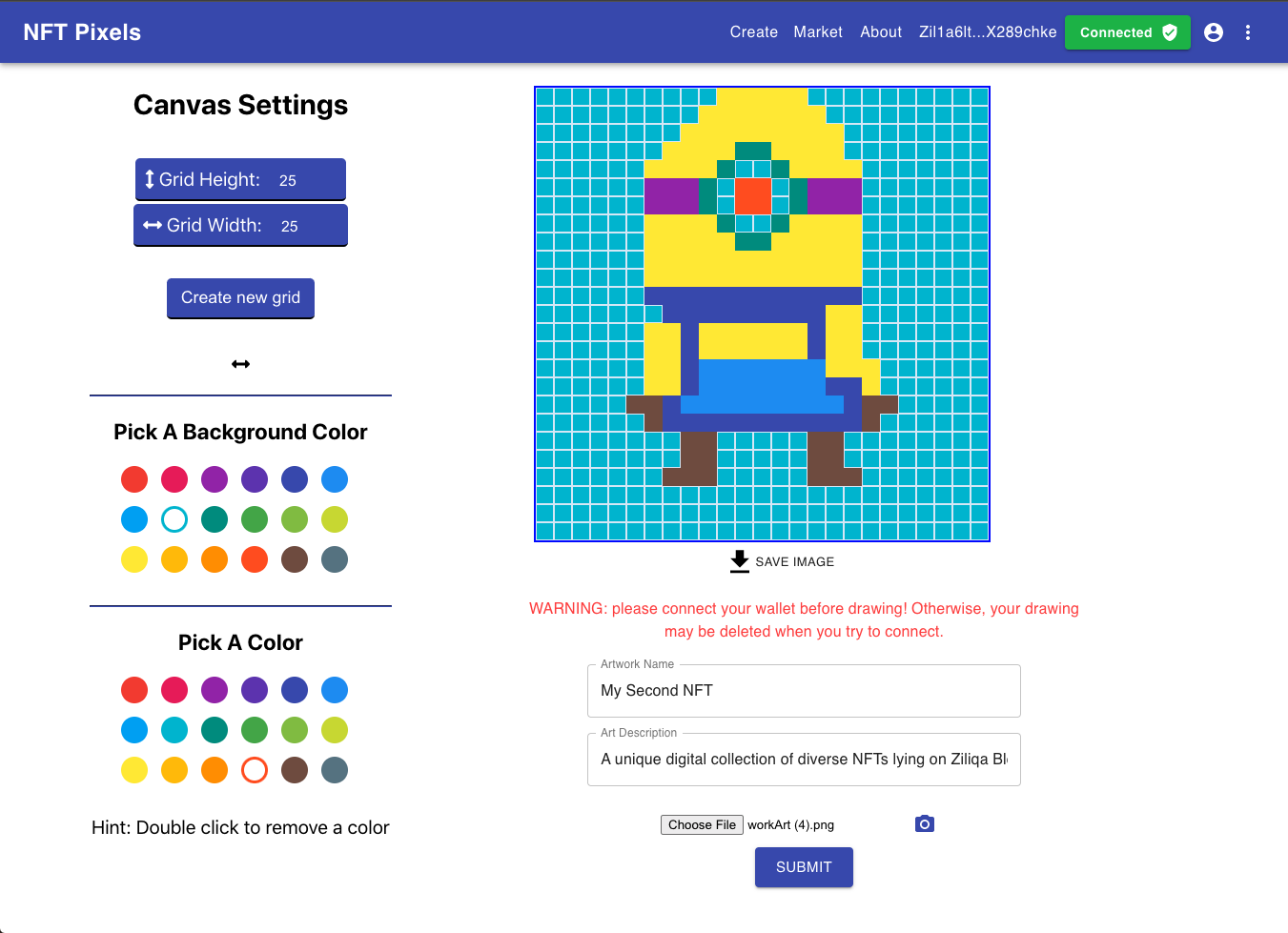 GitHub - electrone901/NFT-Pixels