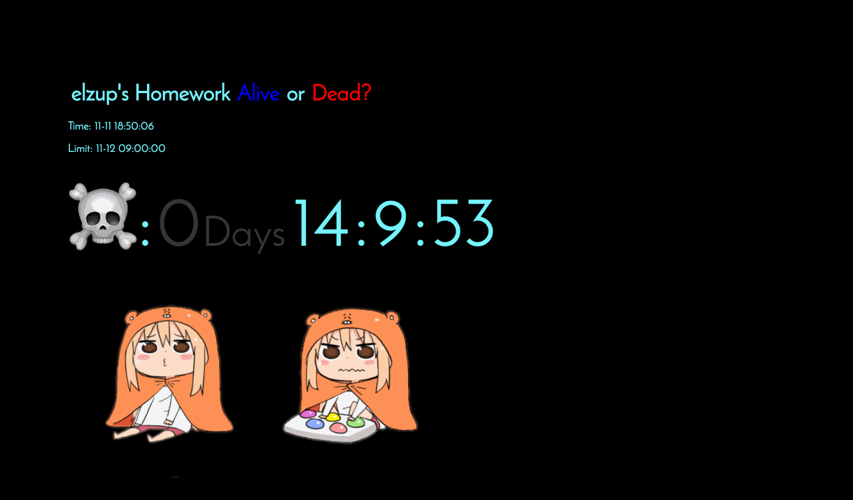 GitHub - elzup/black_timer: Timer static webapplication application ...
