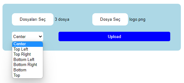 GitHub - erdilsytrk/watermark-php: Multi-image processing, flexible ...