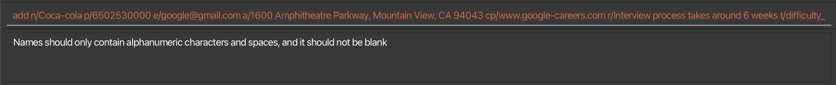 Name of company does not accept special characters · Issue #1 ...
