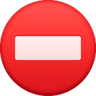 No Entry, No Entry emoji meaning, copy ⛔