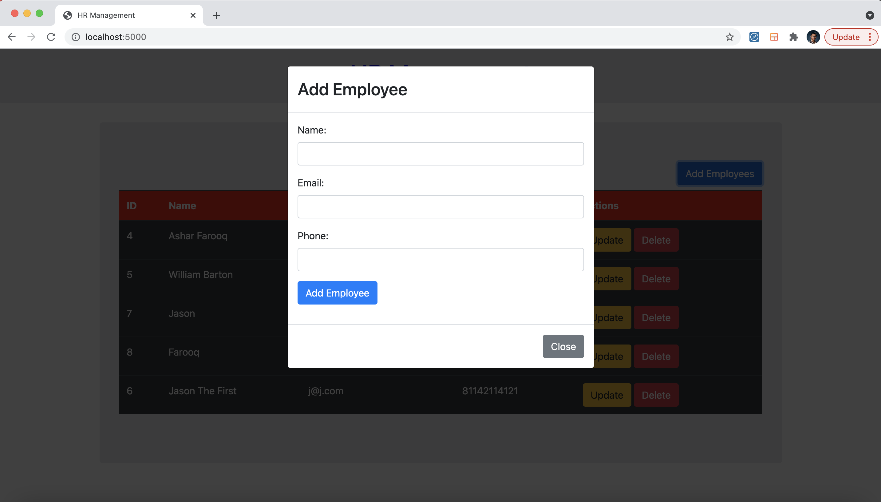 GitHub - farooqashar/hr: HR Employees Management Flask/SQLAlchemy Site