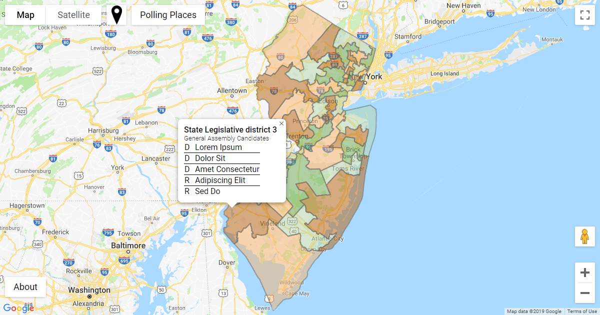 NJ Primary Election 6/4/2019 • Fiveham Maps