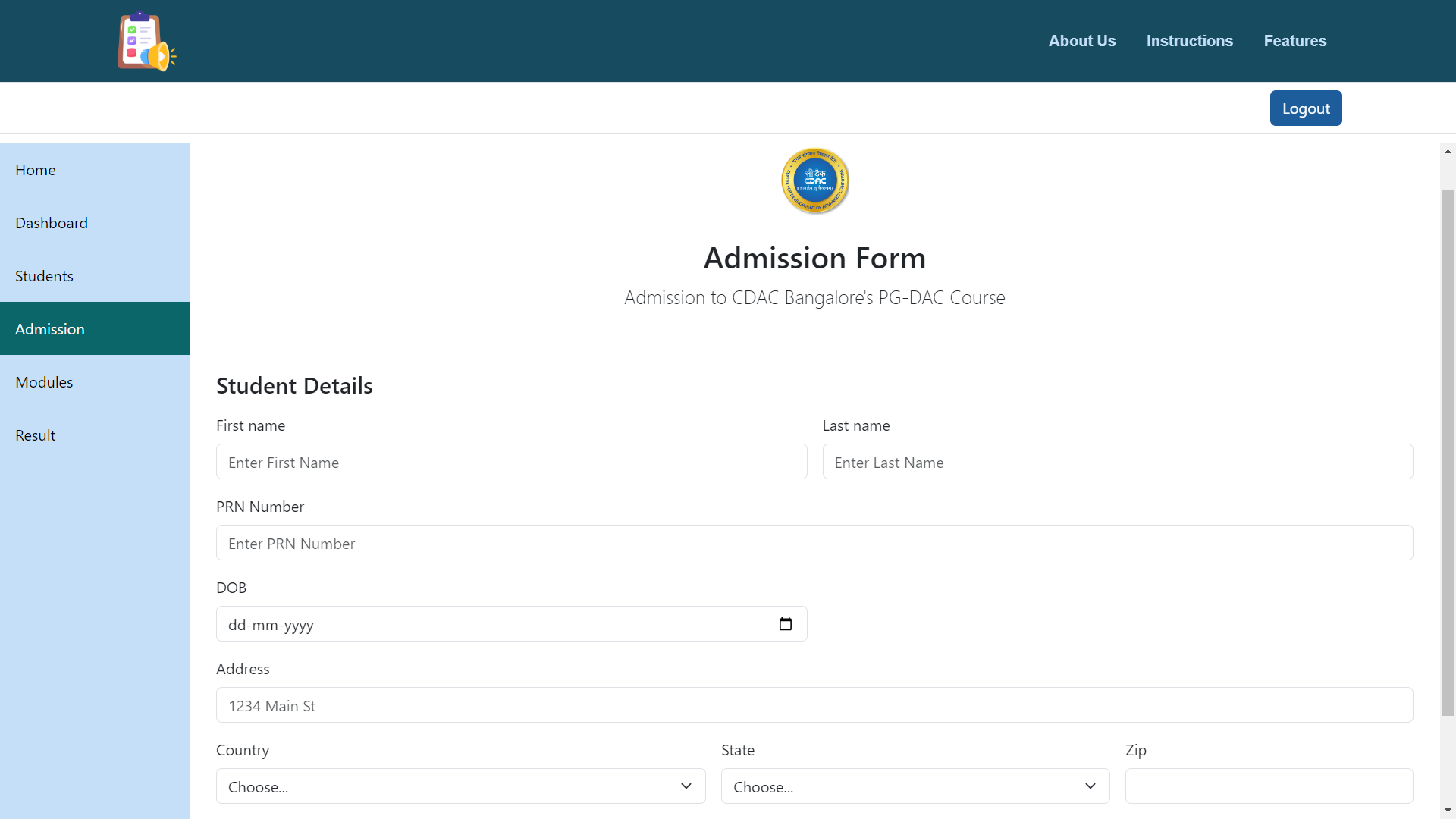 GitHub - gaurav-patil-1/result-management-system: The Result Management ...