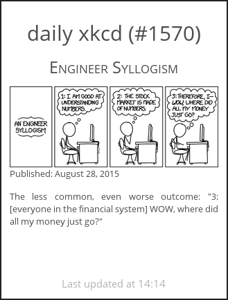 Daily XKCD Dashing Widget · GitHub