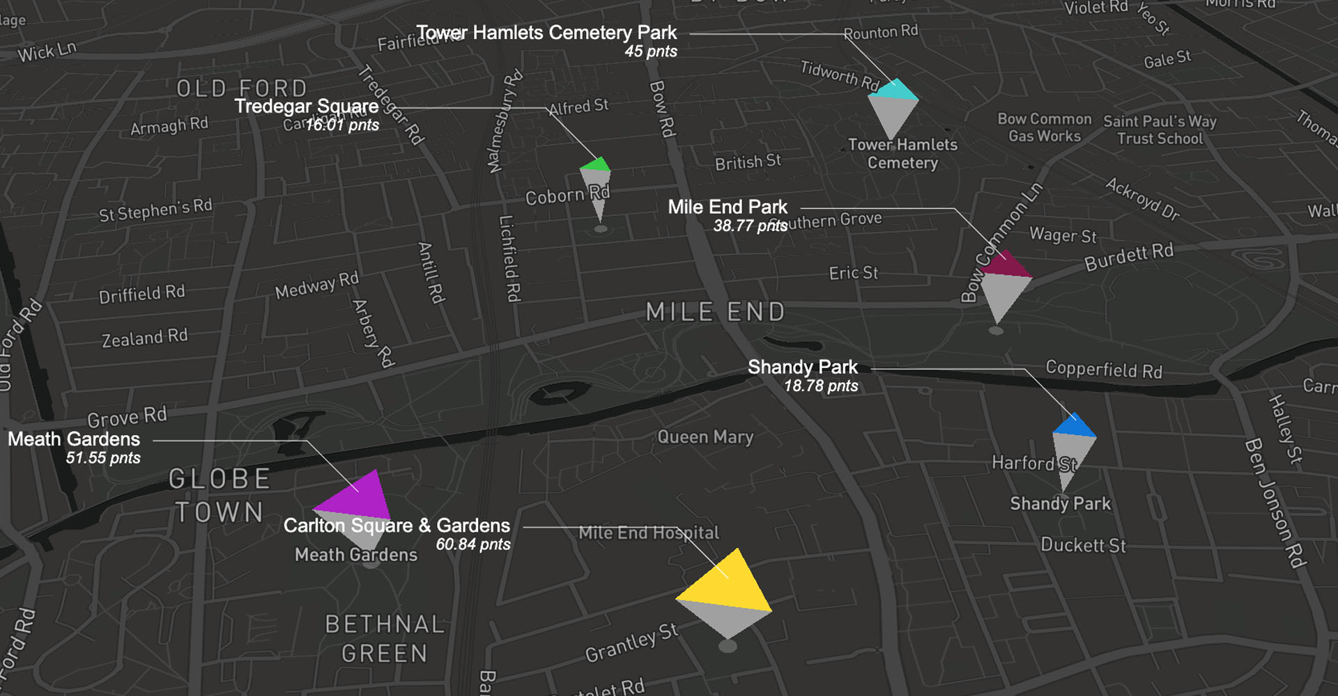 MapboxGL | THREE.JS Multiple Objects Mockup · GitHub