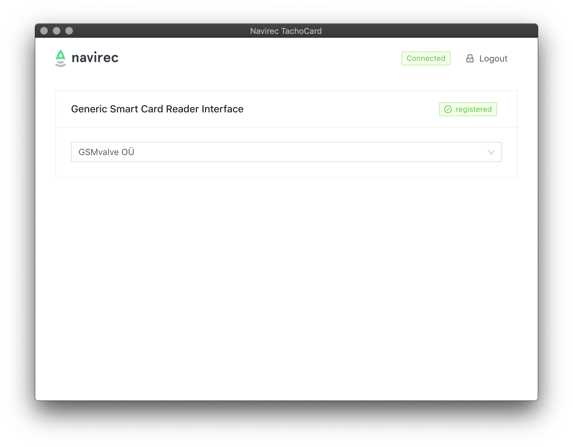 GitHub - gsmvalve/navirec-tachocard-app-public