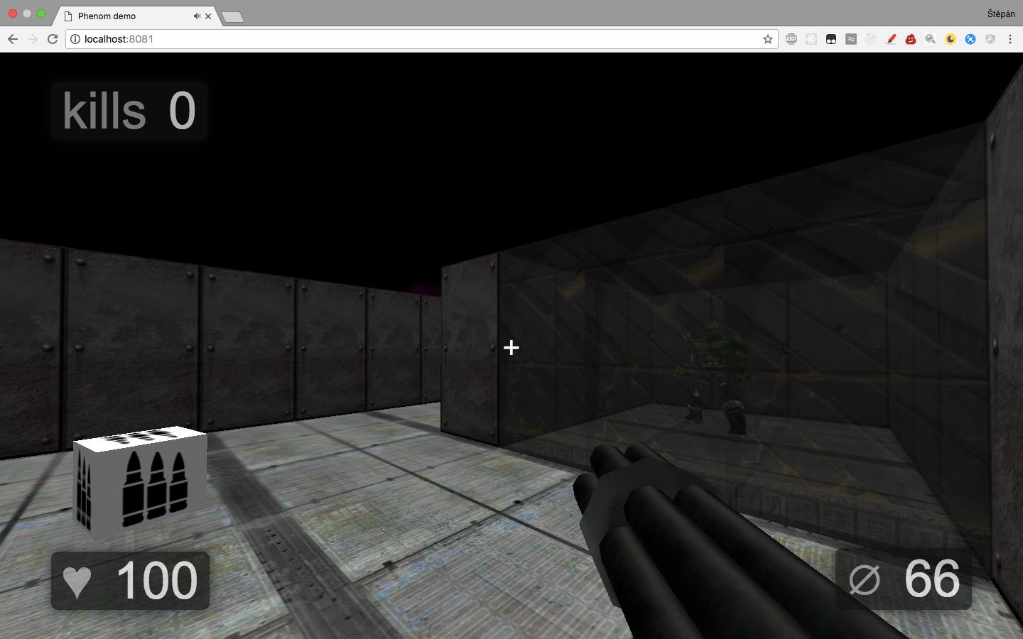 GitHub - sheater/phenom-demo: three.js FPS game like demo