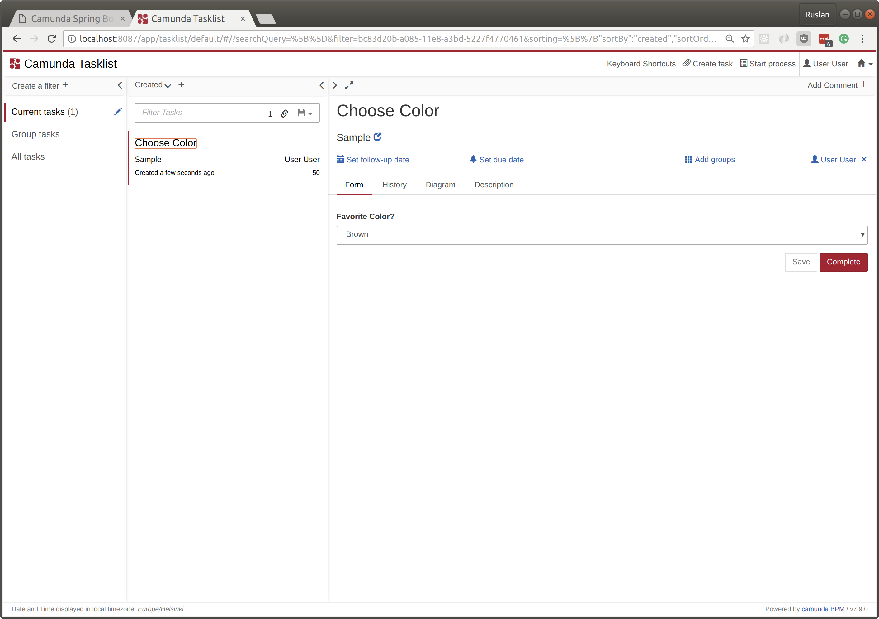 Camunda Spring Boot Example