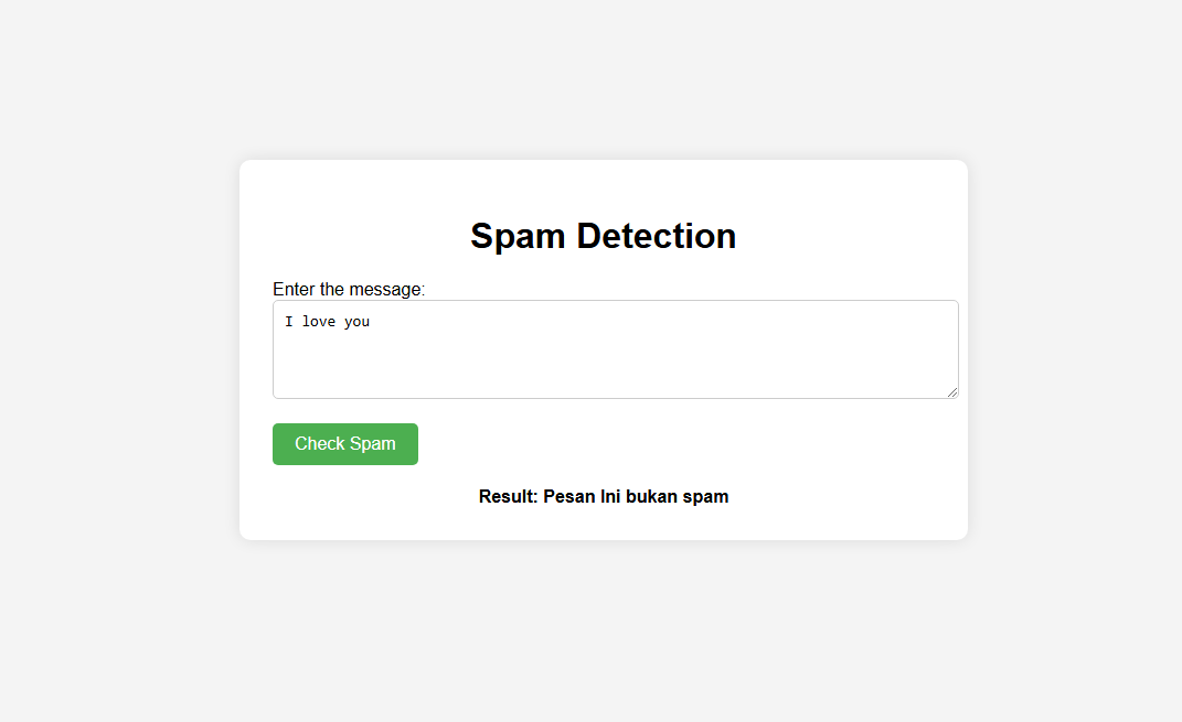 GitHub - imamNurC/spam-detection-system: this is implement machine ...