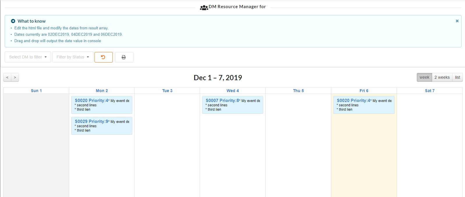 GitHub - ivanrs-/activities-calendar: Display activities within ...