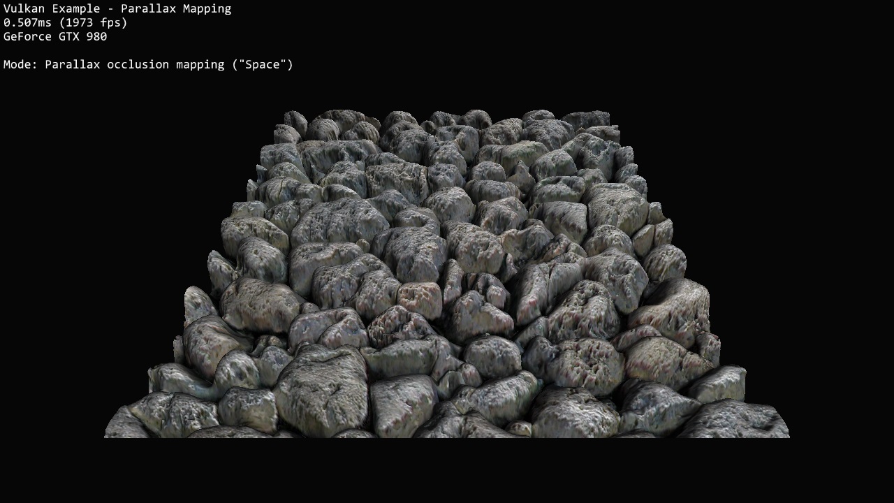 Parallax mapping