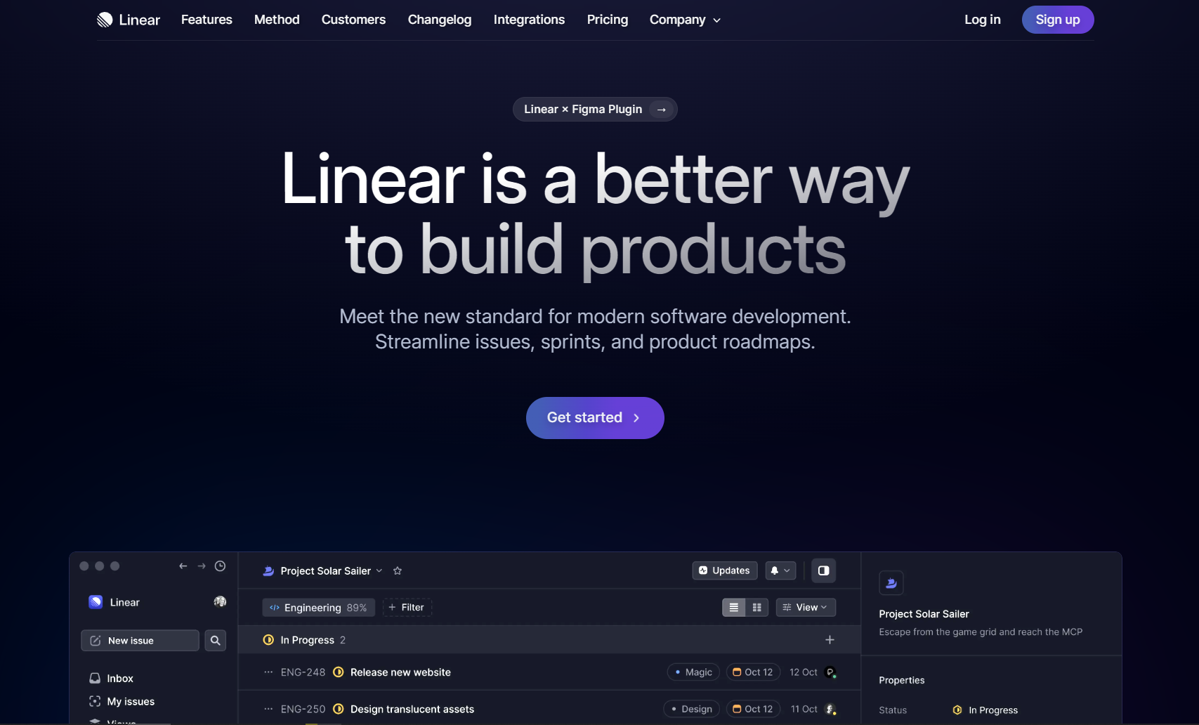 GitHub - lmssiehdev/inspired-by-linear