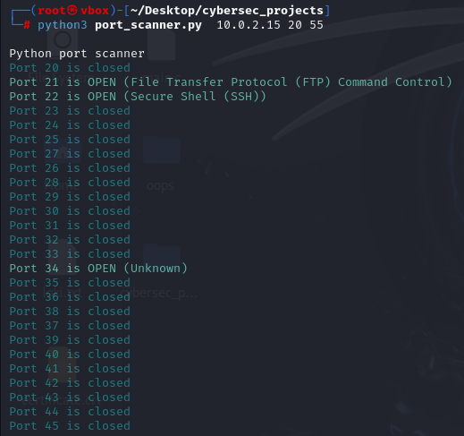 GitHub - loki533/Python-port-scanner: Python Port Scanner – A fast and ...