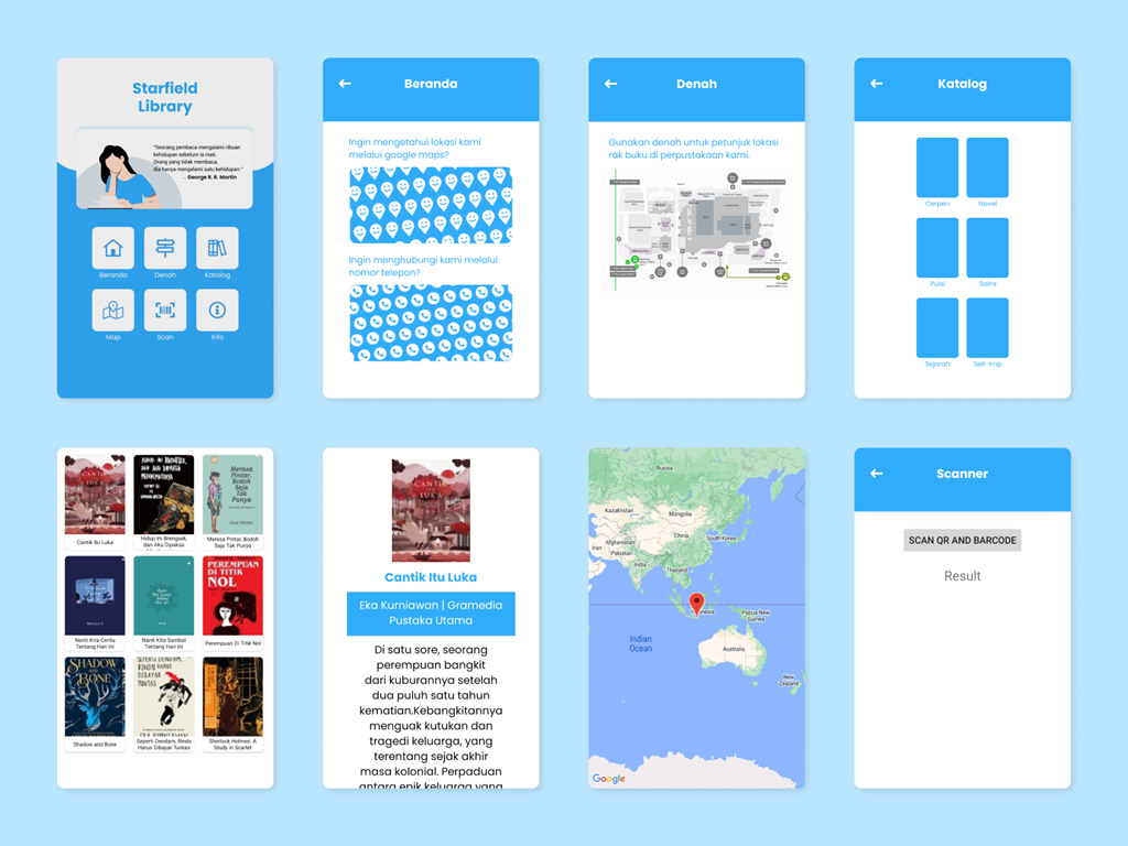 GitHub - luqmanherifa/starfield-library-catalog: Starfield is a library catalog app contains ...