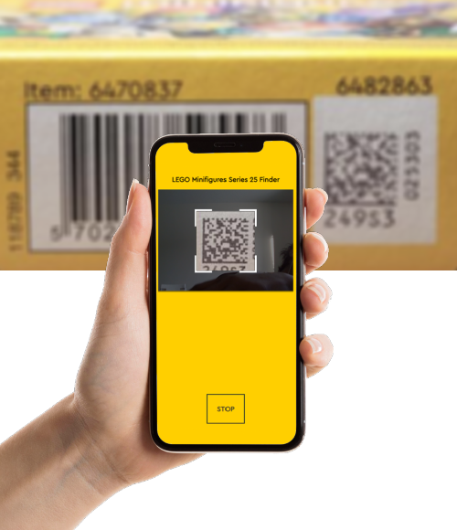 GitHub - madushak/lego-scanner: LEGO Series 25 Data Matrix Scanner