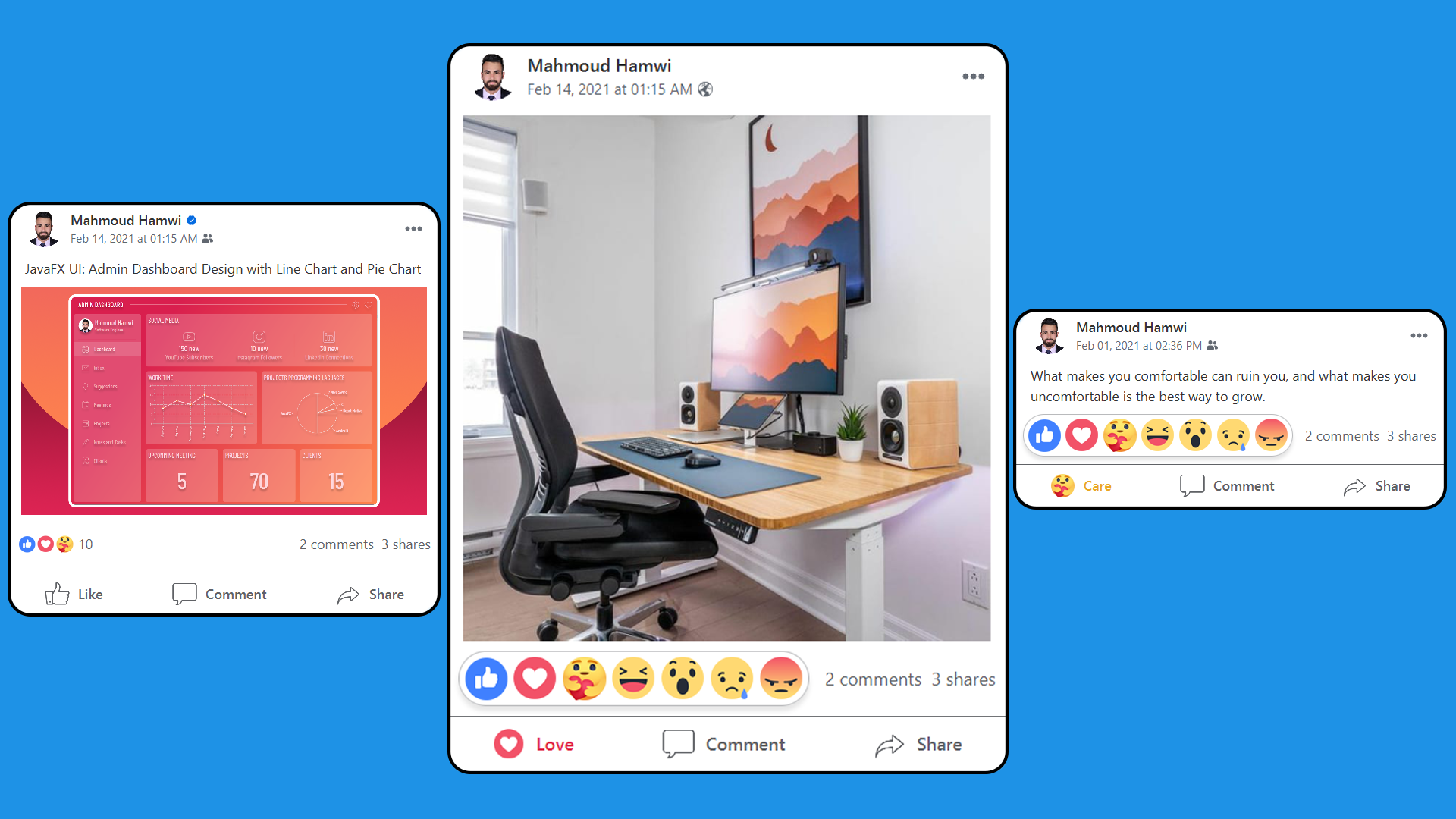 GitHub - mahmoudhamwi/Facebook-Post-Reactions: Facebook Post Reactions ...