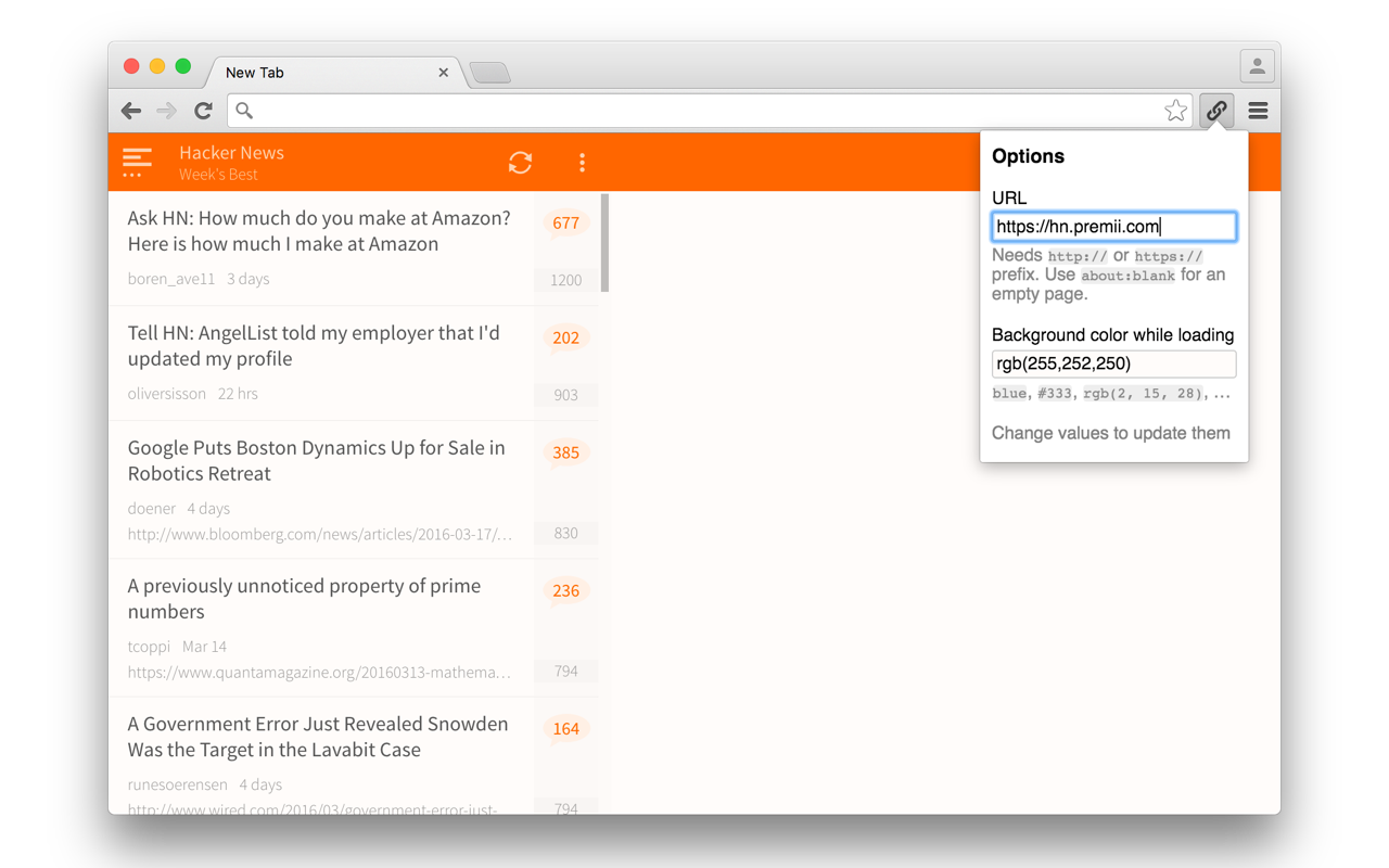 GitHub - juni-vogt/new-tab-url: Use a custom URL as the New Tab page in ...