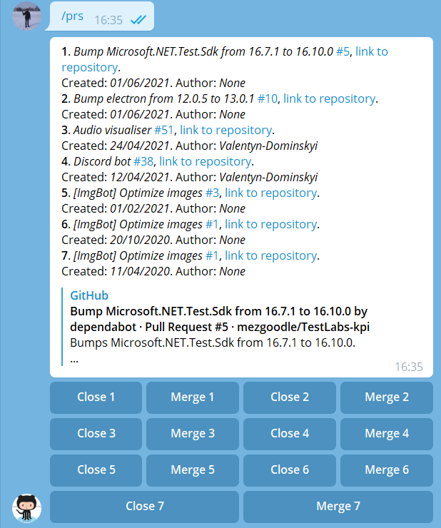 GitHub - Leo-memlon/github-helper: Telegram bot to manage your GitHub ...