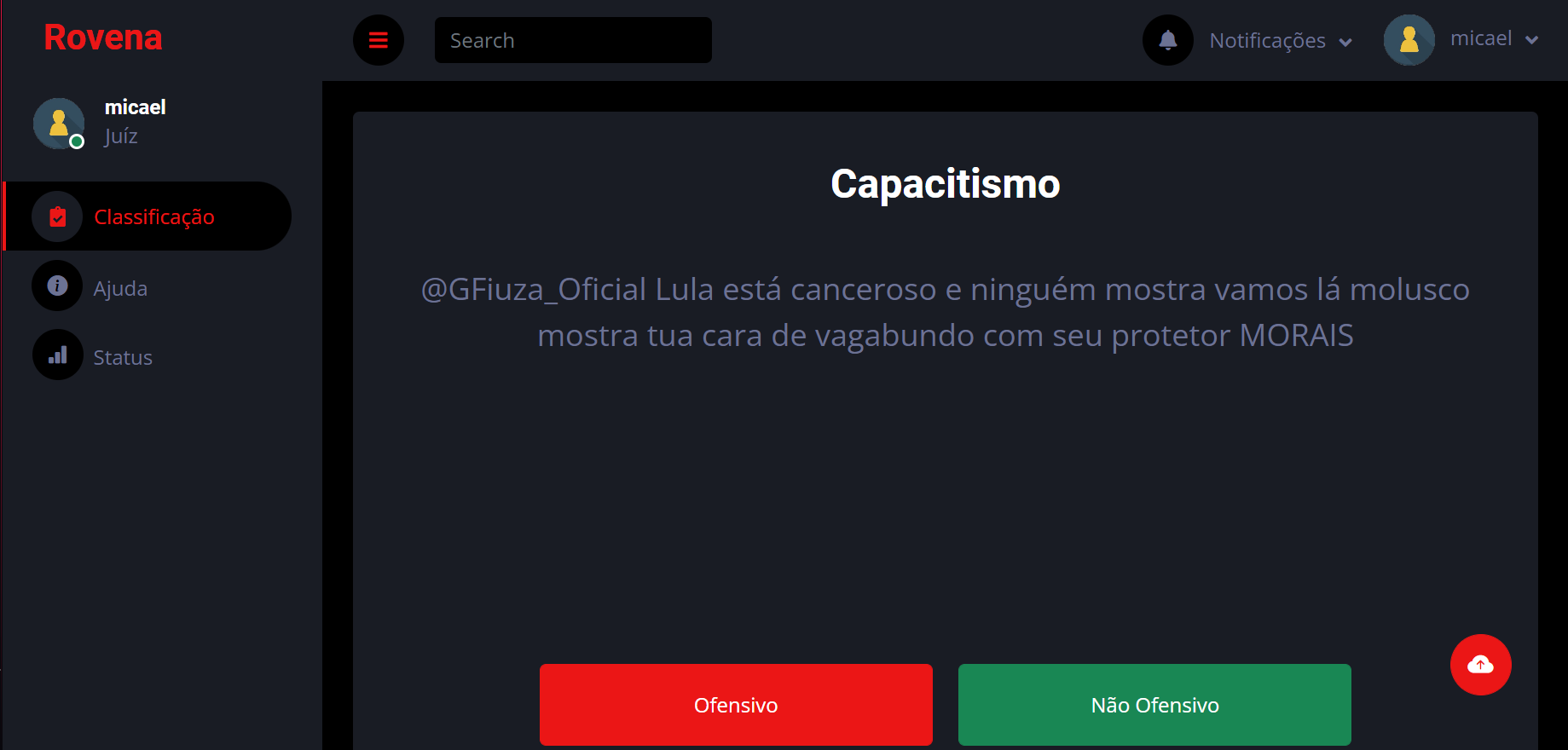 GitHub - micaelmz/site-classify-for-rovena: https://treinamento.rovena.tech
