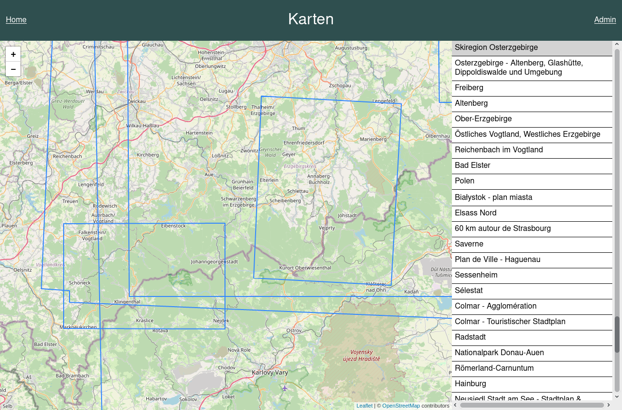 GitHub - nebnola/django-karta: A django app to manage (paper) maps