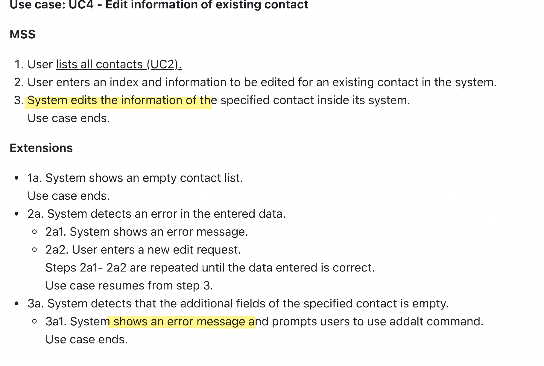 Incorrect Extension Numbering In Dg Uc4 · Issue 4783 · Nus Cs2103 Ay2324s1pe Dev Response · Github